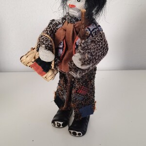 Vintage Homeless Porcelain Clown, Clown Ceramic Figurine , Clown Lover ...