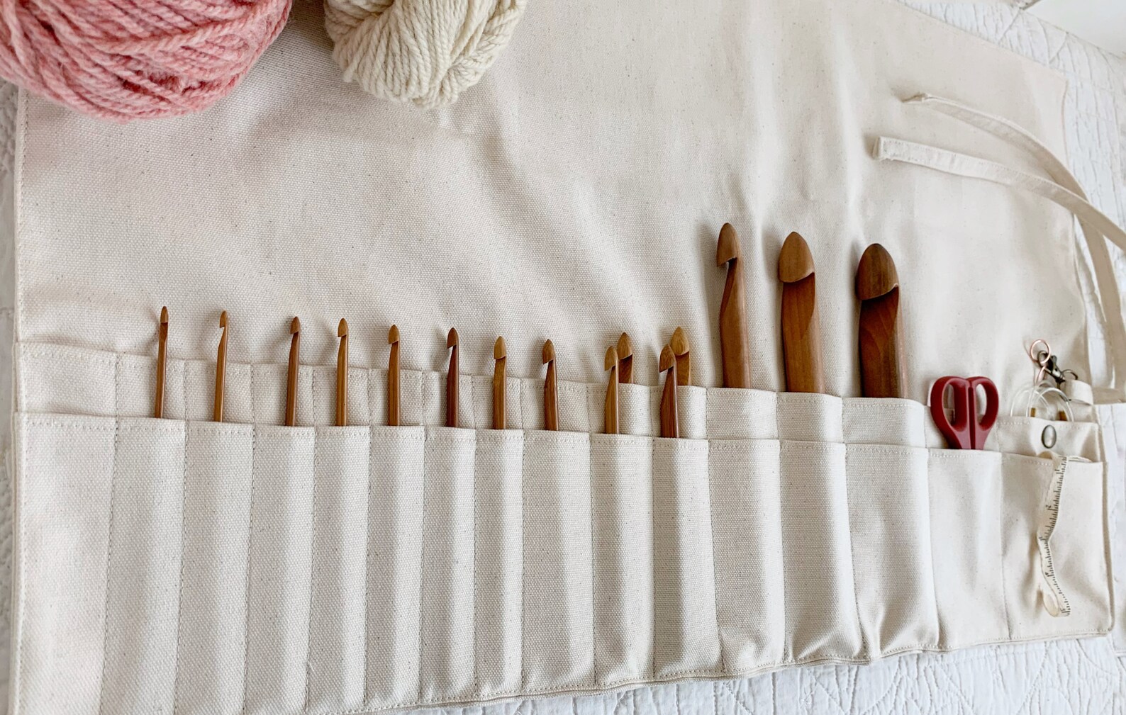 Crochet Hook Organizer, Gift for Crocheter With Lots of Room for ...