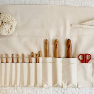 Crochet Hook Organizer, Gift for Crocheter With Lots of Room for ...
