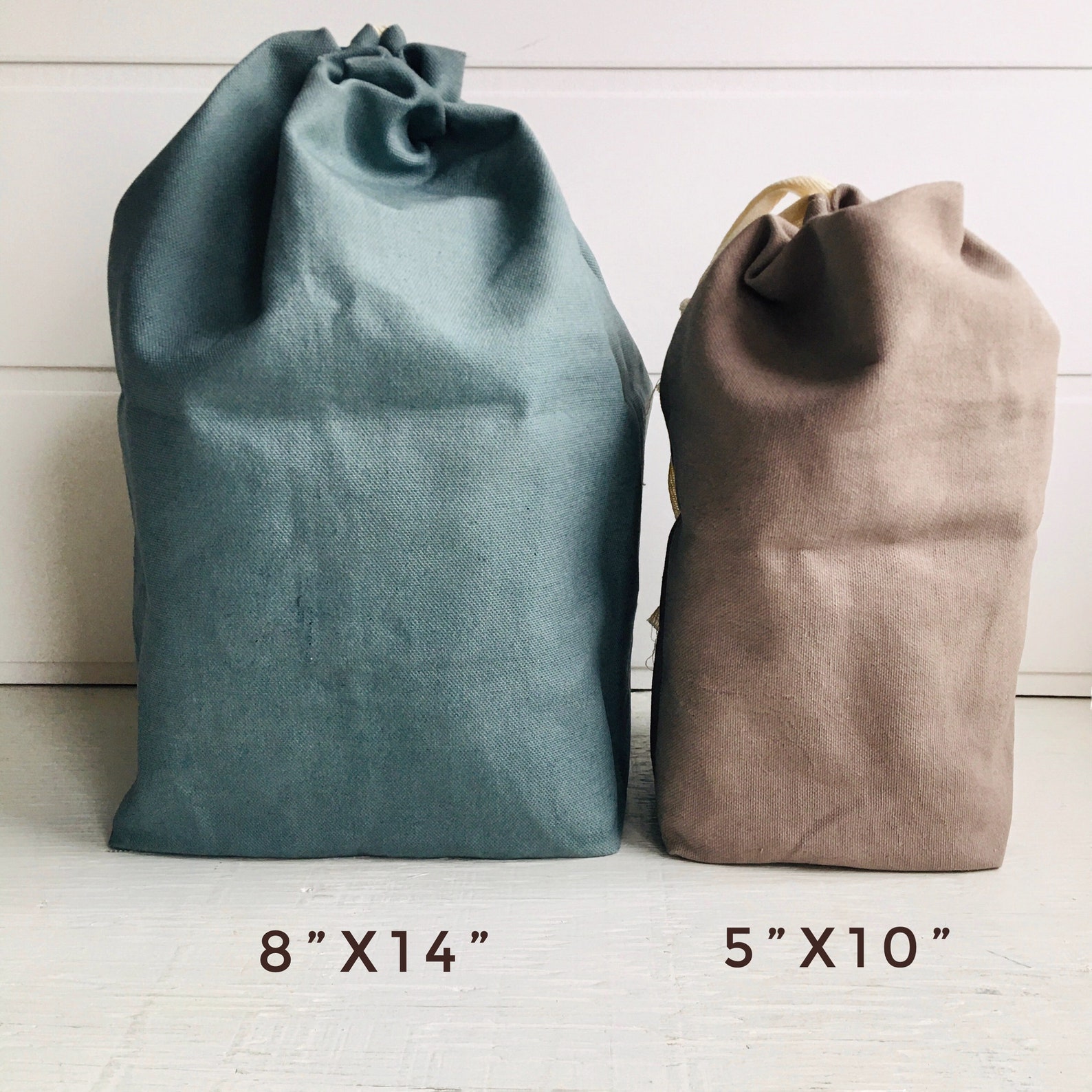 Gift for Knitters Organic Canvas Knitting Bag/organizer With - Etsy