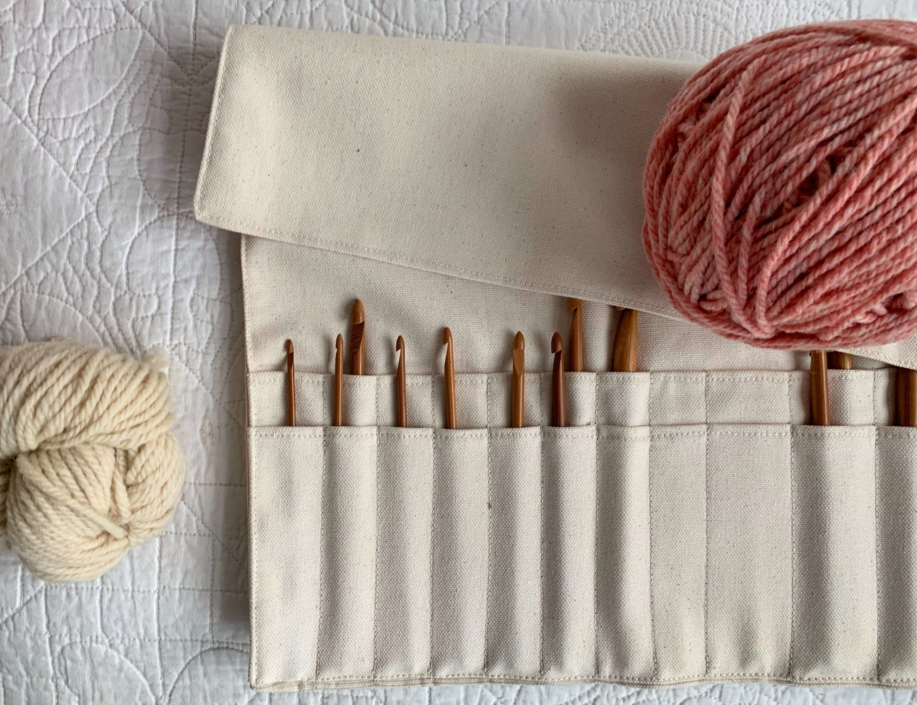 Crochet Hook Organizer, Gift for Crocheter With Lots of Room for ...