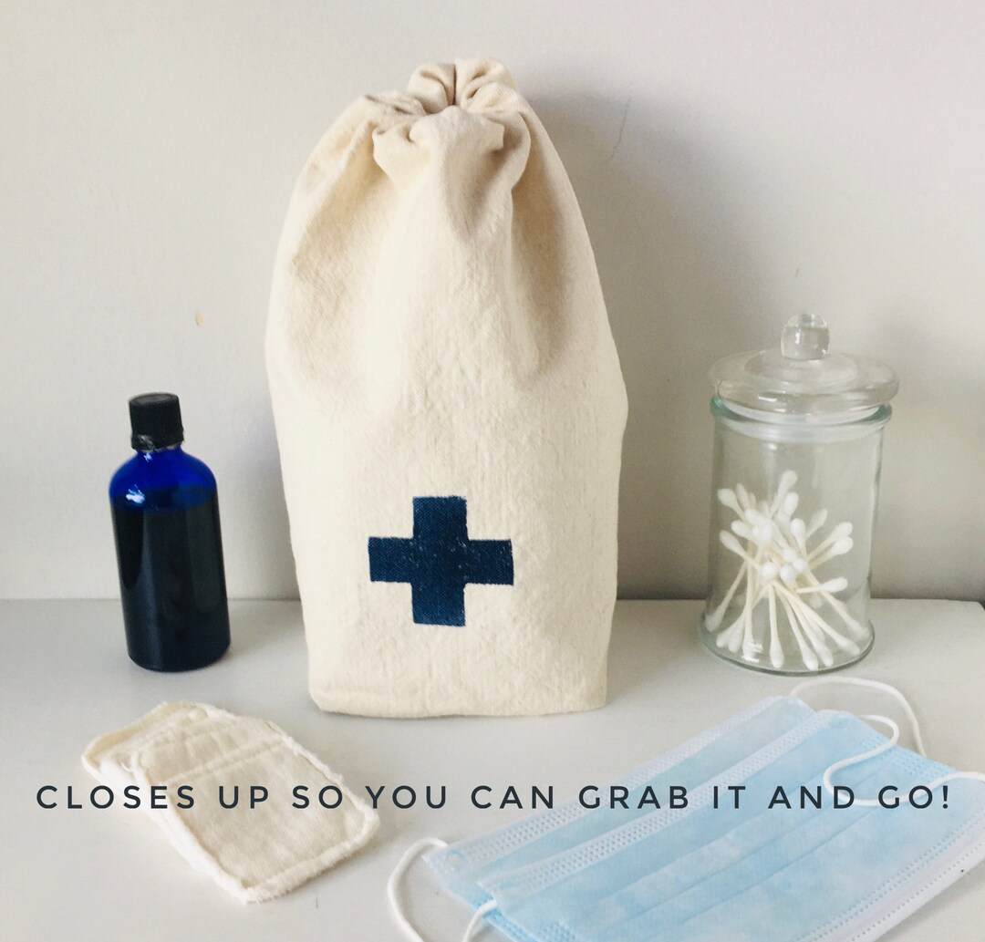 Medical Organizer. Eco-friendly First Aid Kit Bag With Many - Etsy