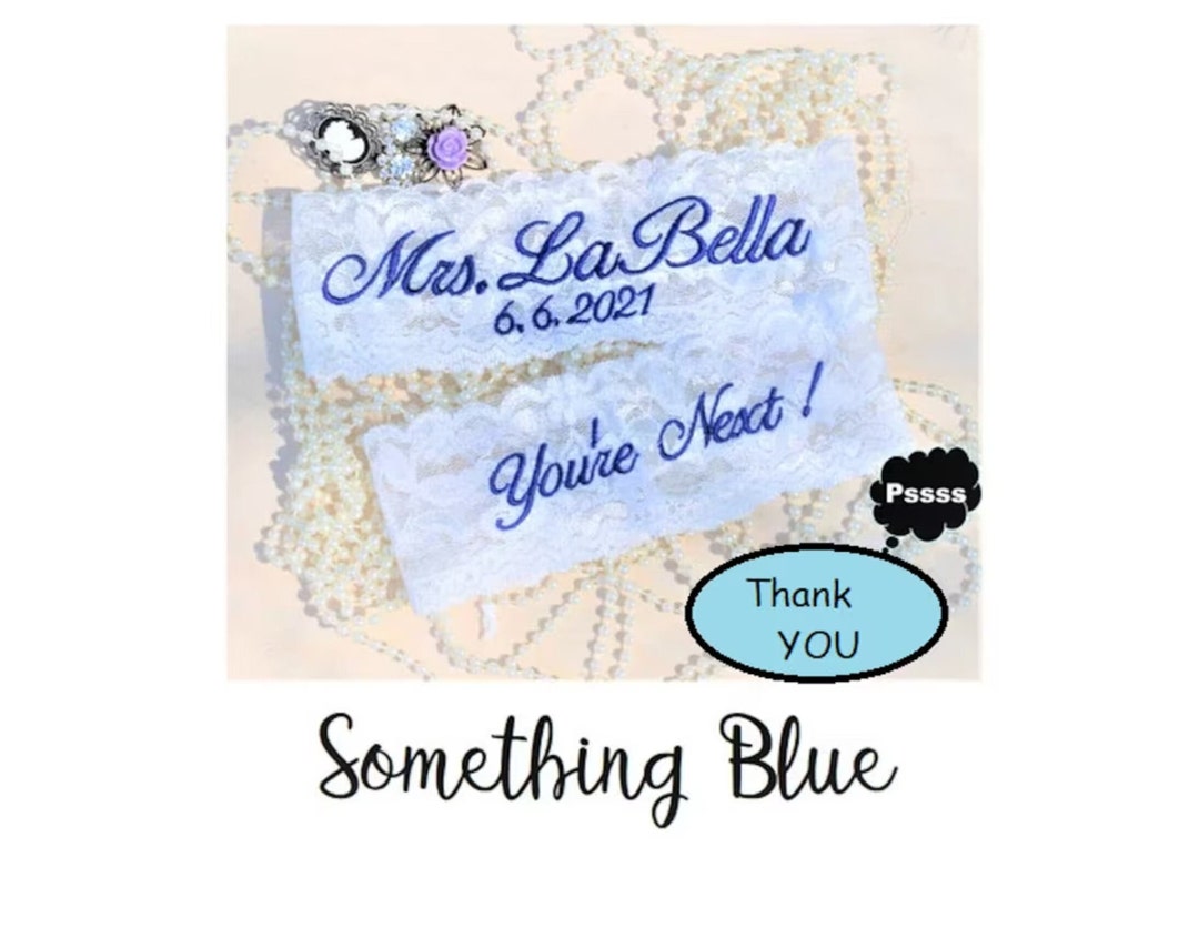 Fair Price Shopping Wedding Garter, Set or Single Garter, Personalized ...