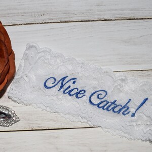 Personalized Garter Set, Thin Blue Line, Police, Something New or Blue ...