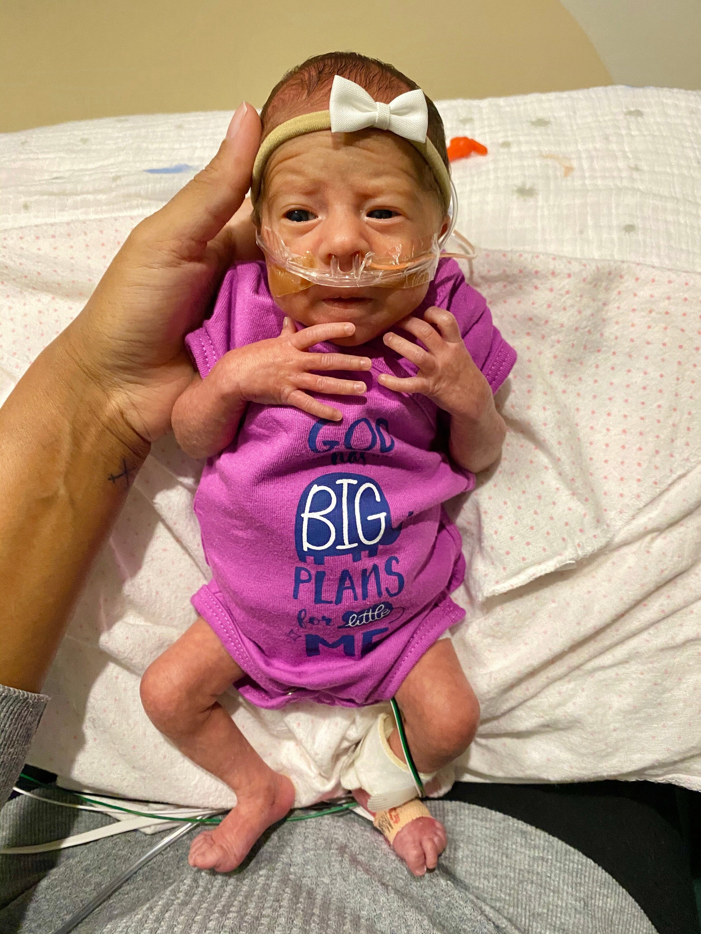 Preemie Hair Bow Set, Newborn Gift, Baby Shower Gift, Preemie Gift ...