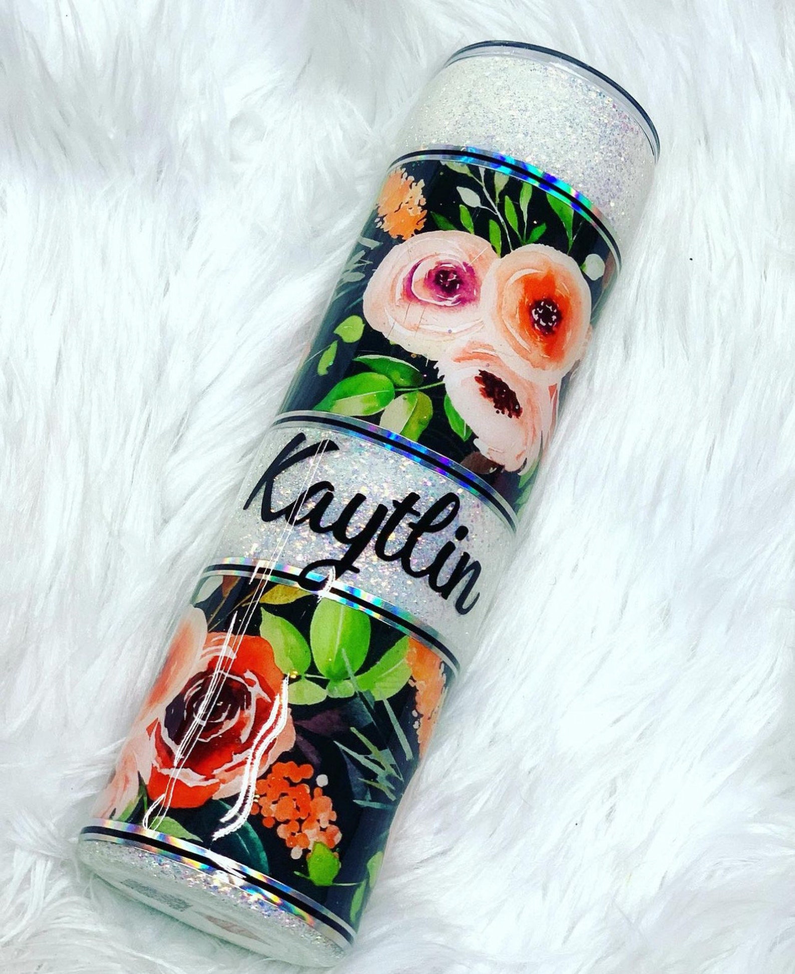 Personalized and Custom Made to Order Tumblers With Lid, Straw Gifts ...