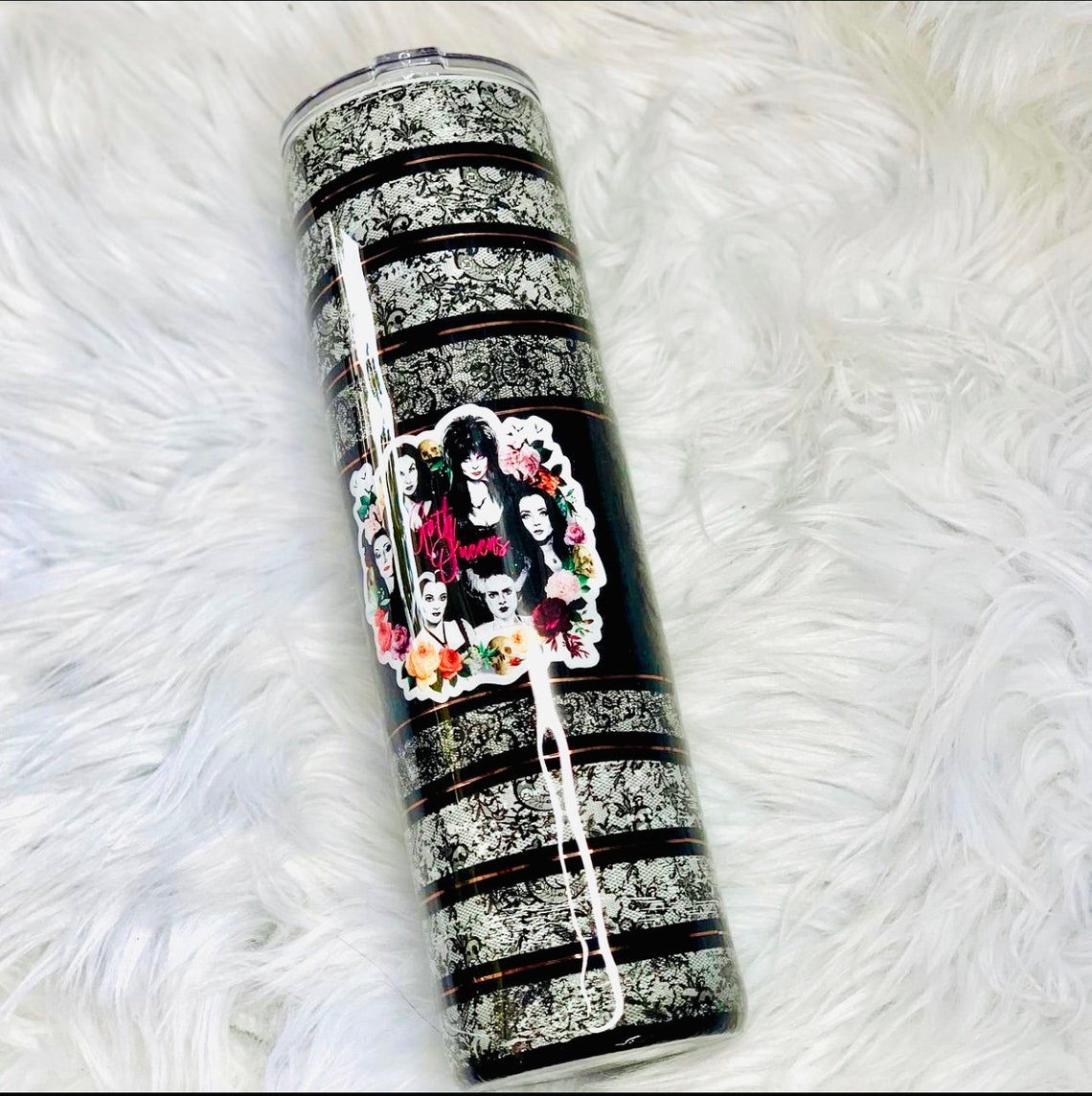 Personalized and Custom Made to Order Tumblers With Lid, Straw Gifts ...