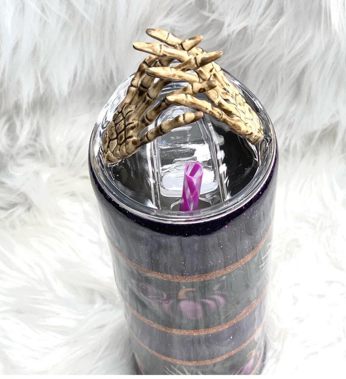 Personalized and Custom Made to Order Tumblers With Lid, Straw Gifts ...