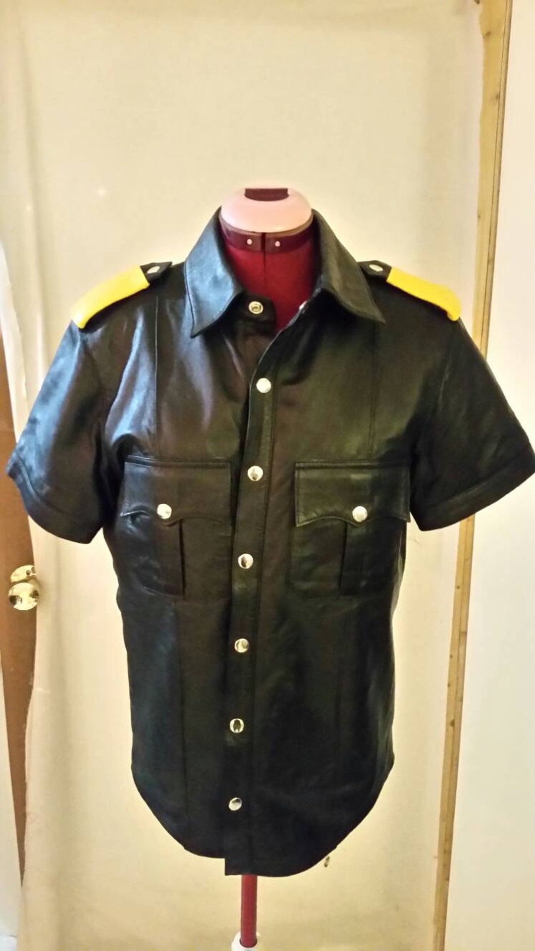 Leather Epaulette Cover - Etsy