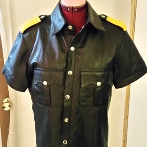 Leather Epaulette Cover - Etsy