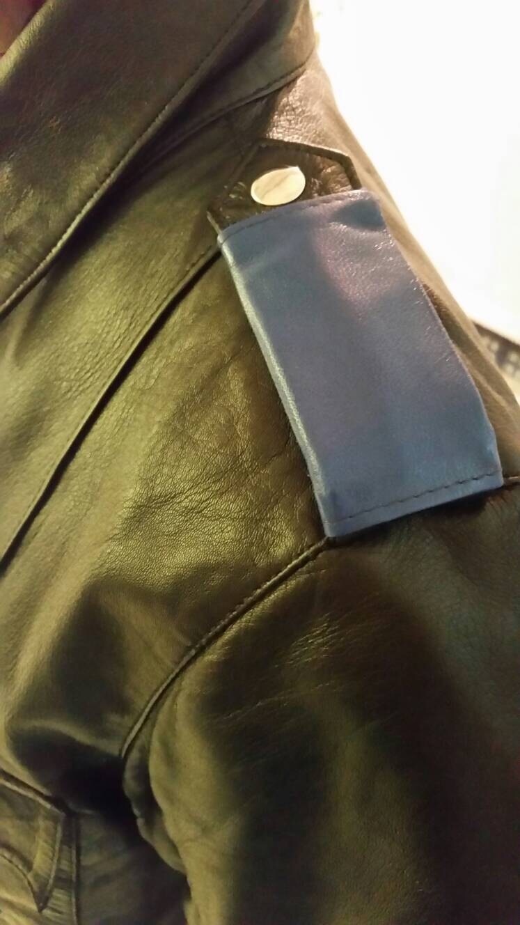 Leather Epaulette Cover - Etsy