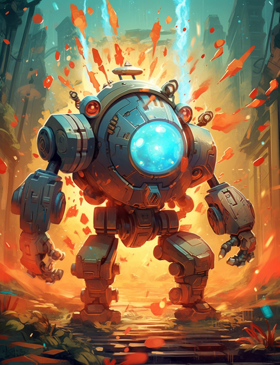 40 Mechanical Steampunk Robots - Etsy