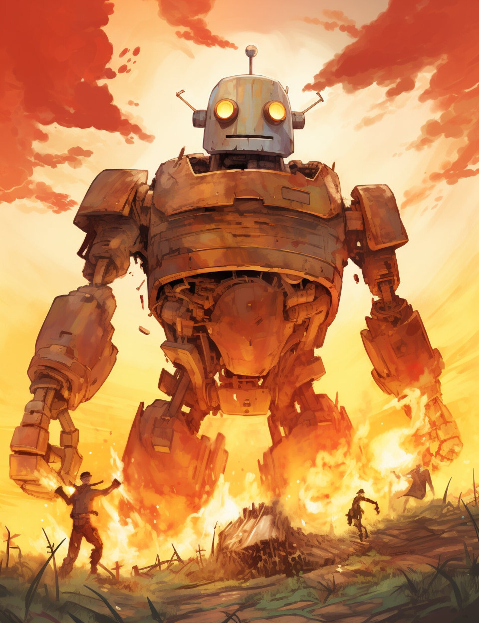 40 Mechanical Steampunk Robots - Etsy