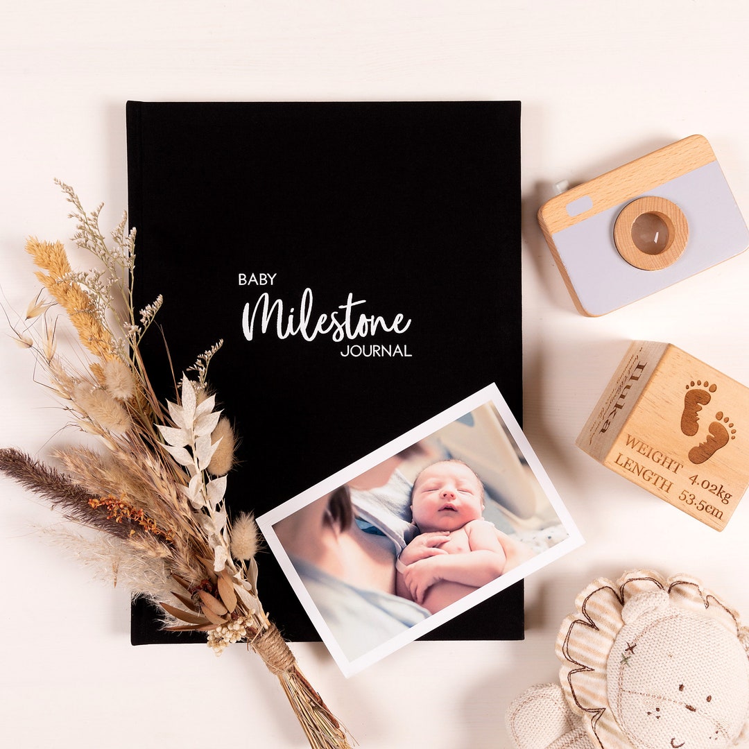 Baby Milestone Journal - Etsy