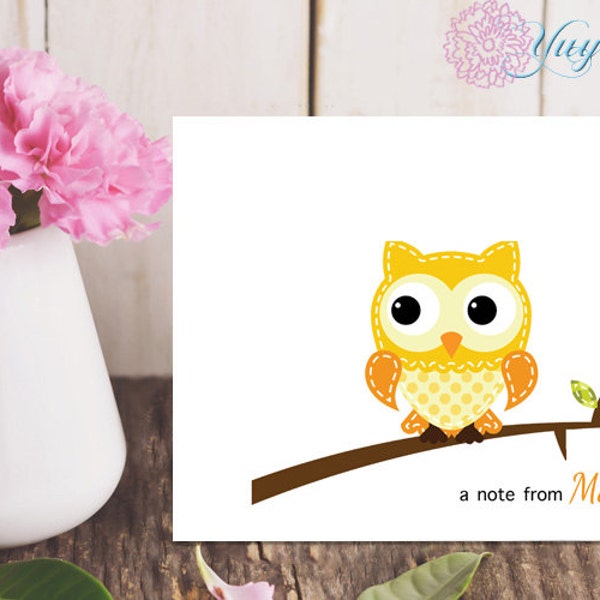 Owl Notes - Etsy