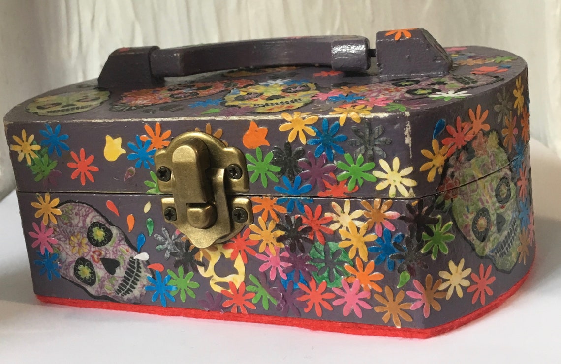 Dia De Los Muertos (day of the Dead) Keepsake Box - Etsy
