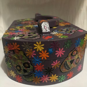 Dia De Los Muertos (day of the Dead) Keepsake Box - Etsy