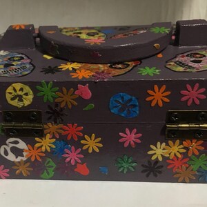 Dia De Los Muertos (day of the Dead) Keepsake Box - Etsy