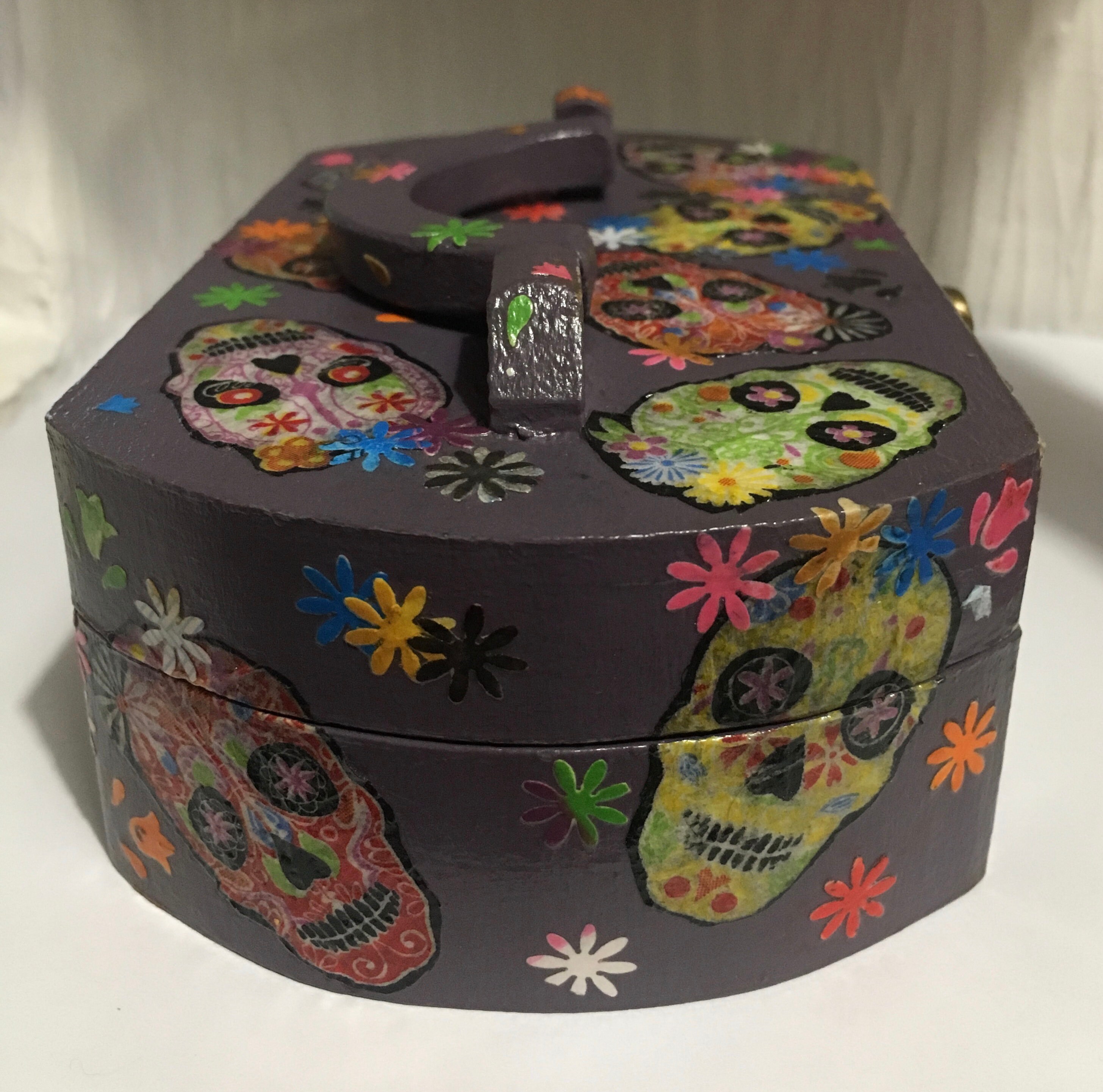 Dia De Los Muertos (day of the Dead) Keepsake Box - Etsy