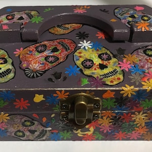 Dia De Los Muertos (day of the Dead) Keepsake Box - Etsy