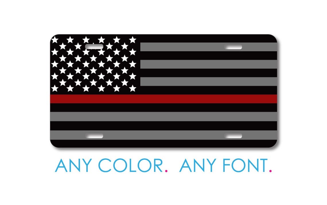 Custom License Plate Front Car Tag Aluminum or Plastic | Etsy