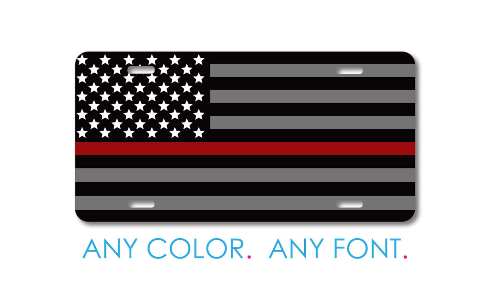 Custom License Plate Front Car Tag Aluminum or Plastic | Etsy