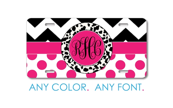 Custom License Plate Front Car Tag Aluminum or Plastic | Etsy