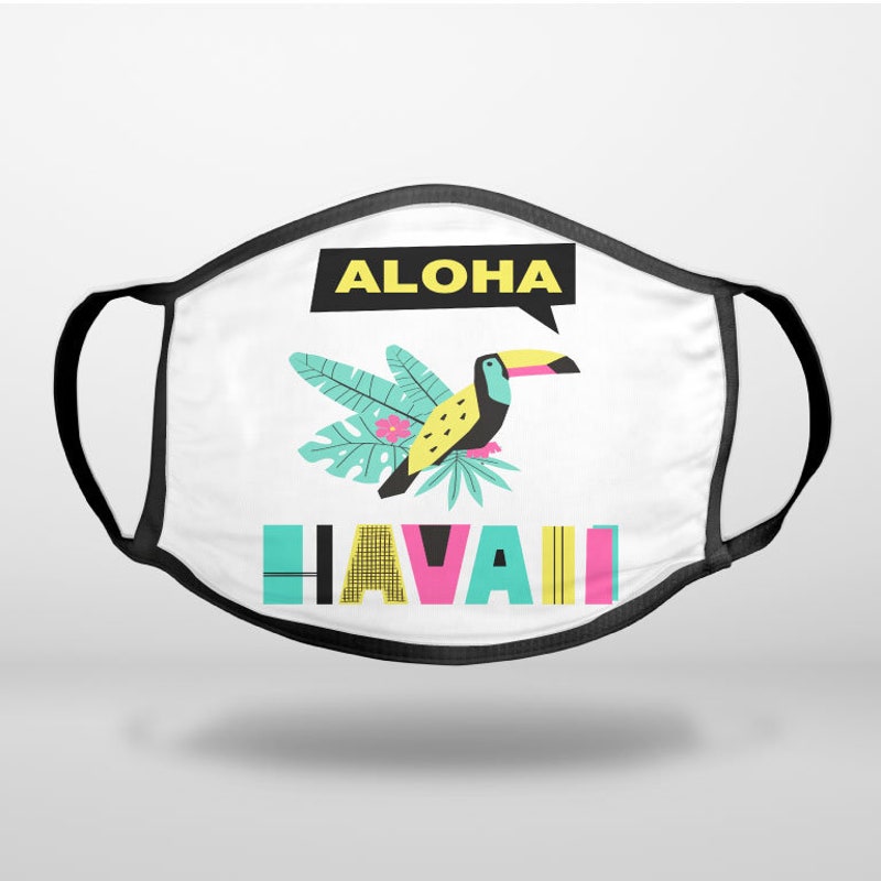 Aloha Face Mask - Etsy