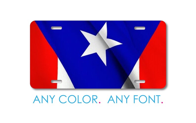 Custom License Plate Front Car Tag Aluminum or Plastic | Etsy