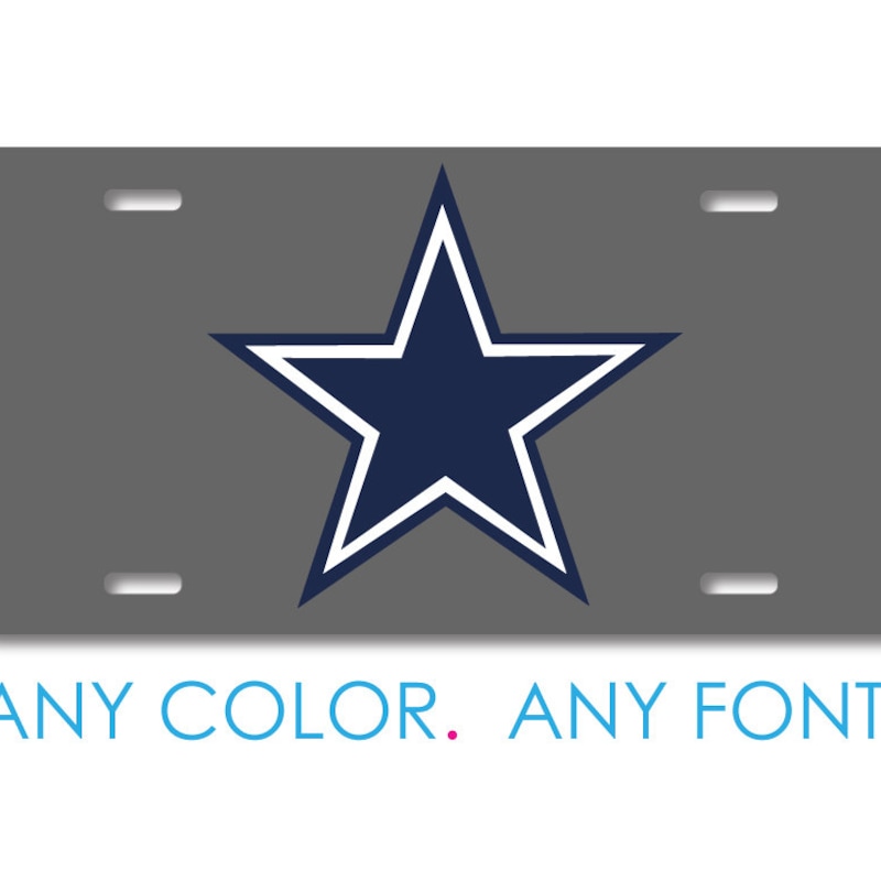 License Plate Star - Etsy