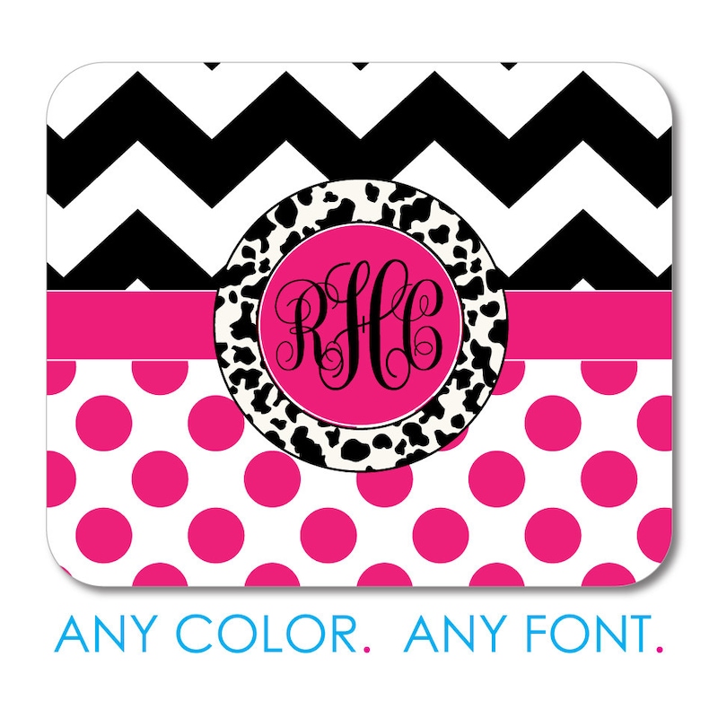 Chevron Polka Dots - Etsy