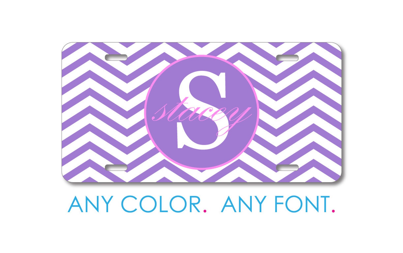 Custom License Plate Front Car Tag Aluminum or Plastic - Etsy