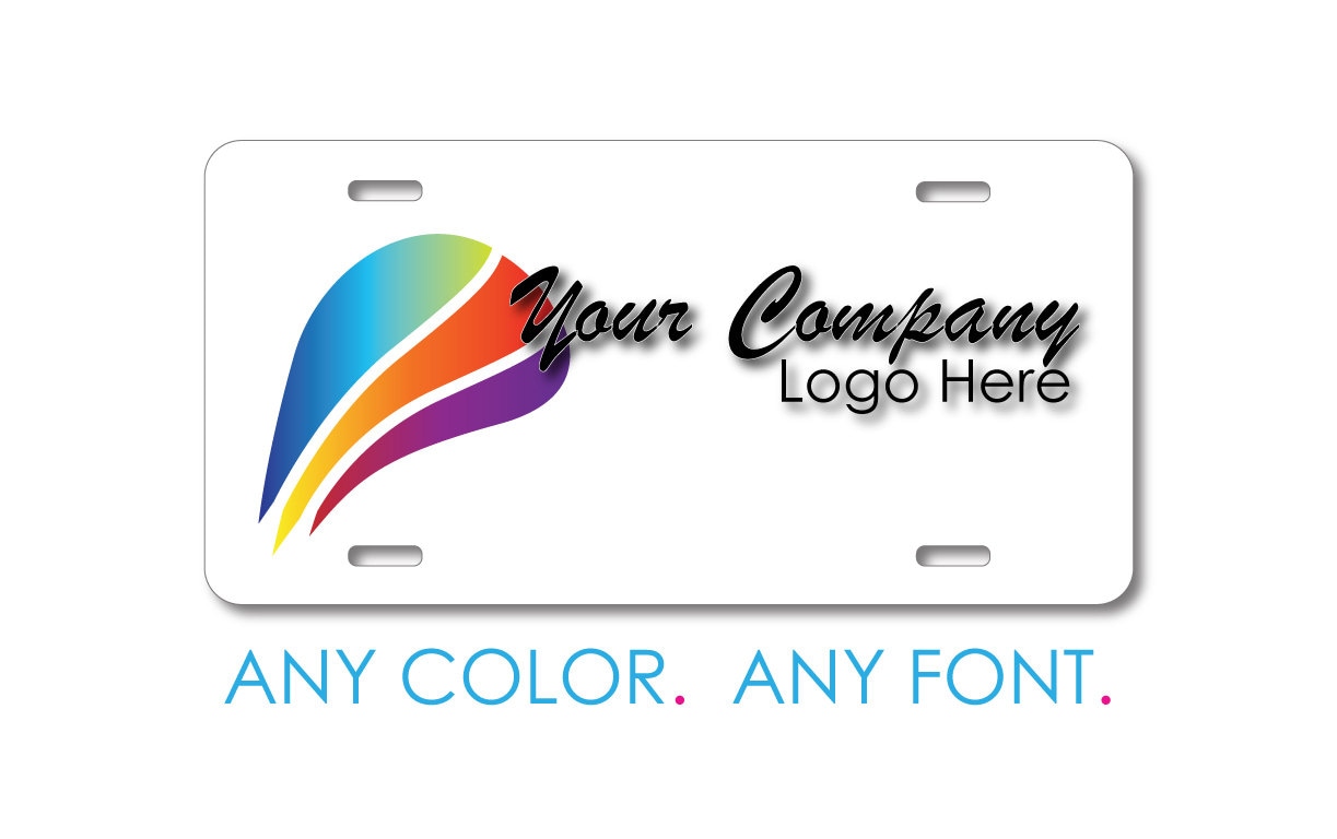 Bulk Quantity of 5 Custom License Plates Front Car Tags, Aluminum or ...