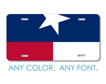 Custom License Plate Front Car Tag Aluminum or Plastic | Etsy