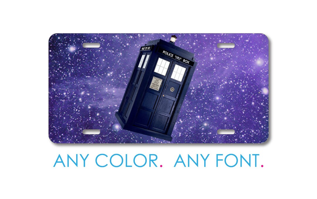 Custom License Plate Front Car Tag, Aluminum or Plastic - Personalized ...