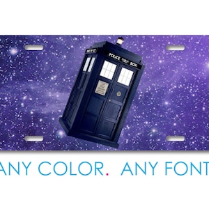 Custom License Plate Front Car Tag, Aluminum or Plastic - Personalized ...