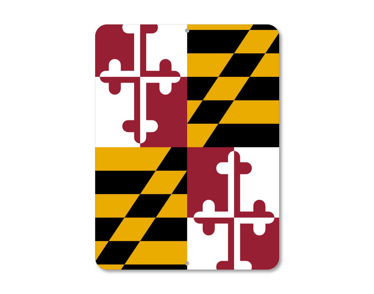 State Flag Sign CUSTOM Maryland / State Flag 9 X | Etsy