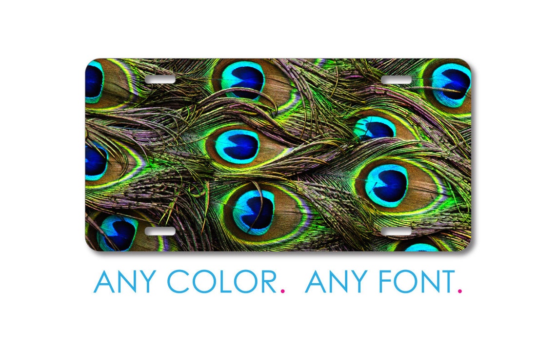 Custom License Plate Front Car Tag Aluminum or Plastic | Etsy