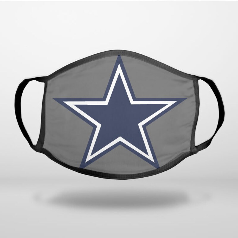 Dallas Cowboys Face Mask - Etsy