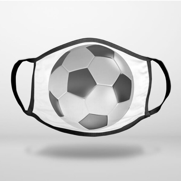 Soccer Face Mask - Etsy