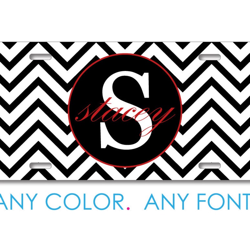 Black White Chevron - Etsy