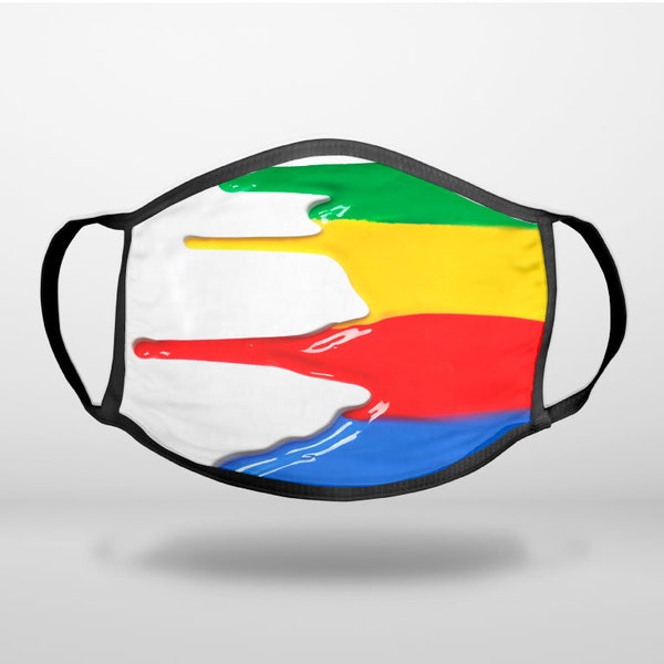 Dripping Paint Face - Etsy