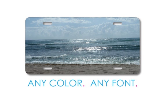 Custom License Plate Front Car Tag Aluminum or Plastic - Etsy