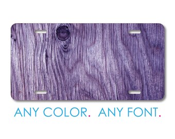 Custom License Plate Front Car Tag Aluminum or Plastic | Etsy