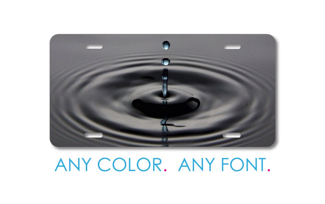 Custom License Plate Front Car Tag Aluminum or Plastic | Etsy