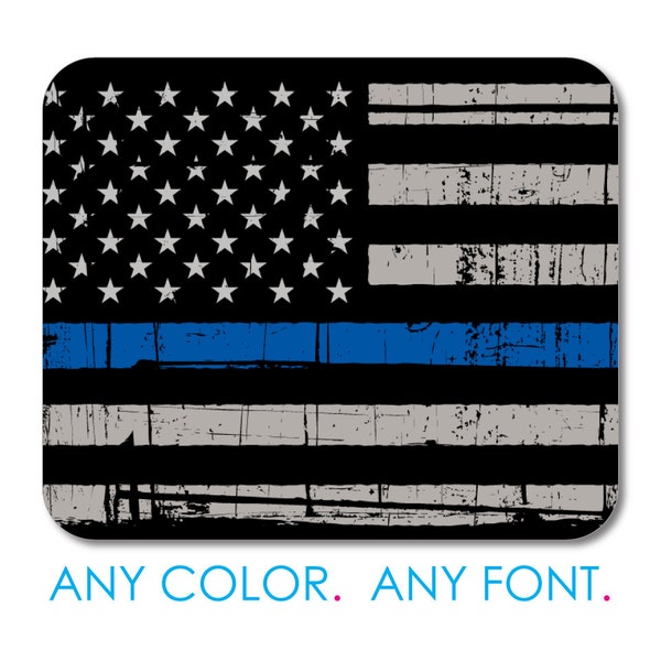 Thin Blue Line Decor - Etsy