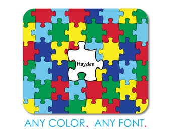 Puzzle Mousepad - Etsy