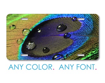 Custom License Plate Front Car Tag Aluminum or Plastic | Etsy