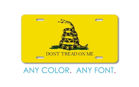 Custom License Plate Front Car Tag Aluminum or Plastic | Etsy