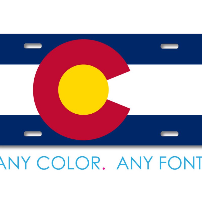 Colorado State Plate - Etsy